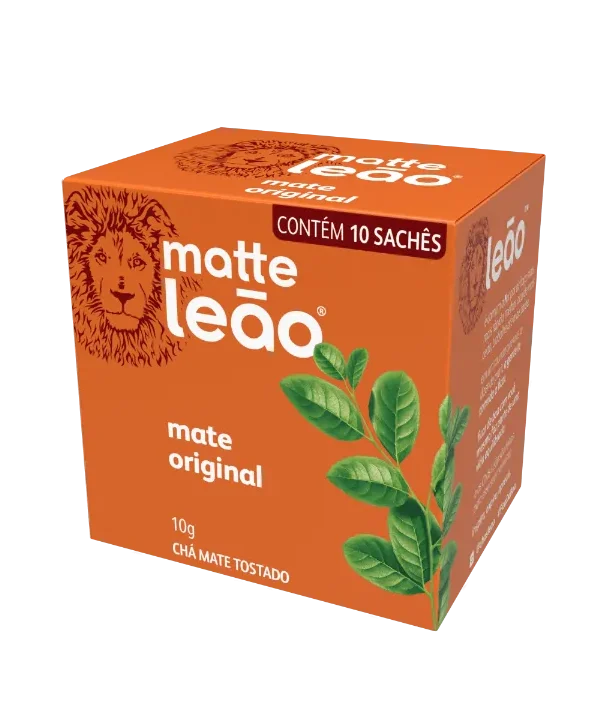 Chás Leão - Mattes - Original - Sachê (10 Unidades) - Chá Leão® - Oficial